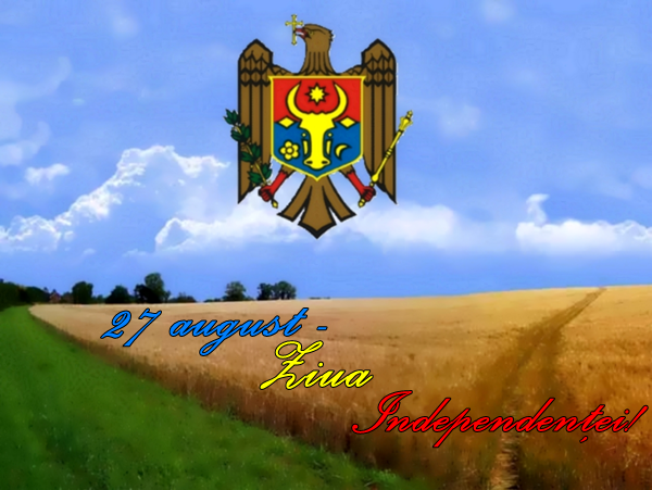 Biblioteca "Lesea Ukrainka": 27 august - Ziua Independentei Republicii Moldova